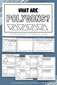 All About Polygons- A Printable Polygon Book | The Happy Printable
