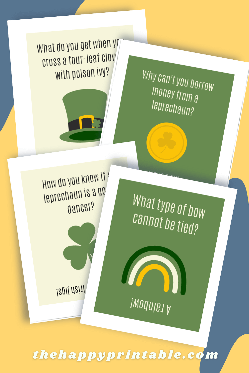 St. Patrick’s Day Jokes for Kids | The Happy Printable