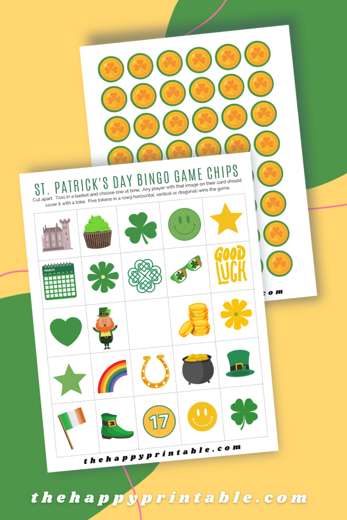 St. Patrick’s Day Bingo | The Happy Printable