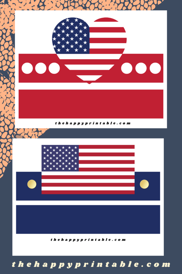American Flag Headband | The Happy Printable