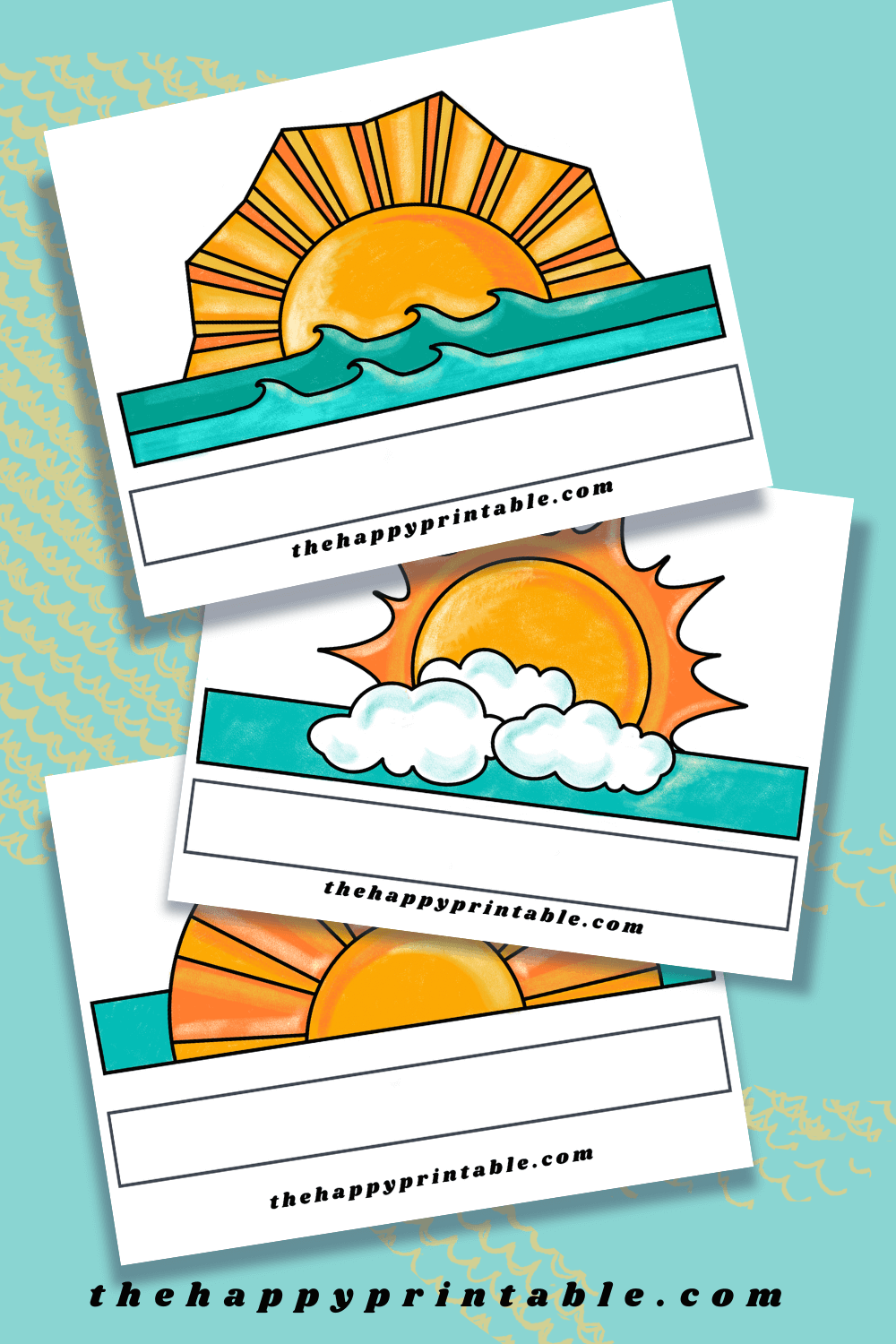 Sunshine Headbands | The Happy Printable